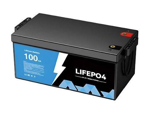 BatteryOrbit Robust 51.2V 100Ah LiFePO4 Battery Pack, Deep Cycle Solar ...