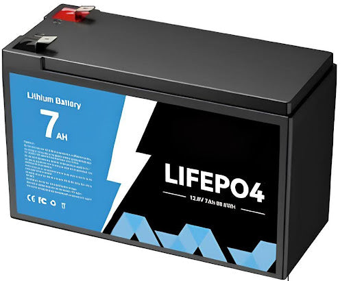 BatteryOrbit Compact 12.8V 7Ah LiFePO4 Battery Pack | Lightweight Deep ...